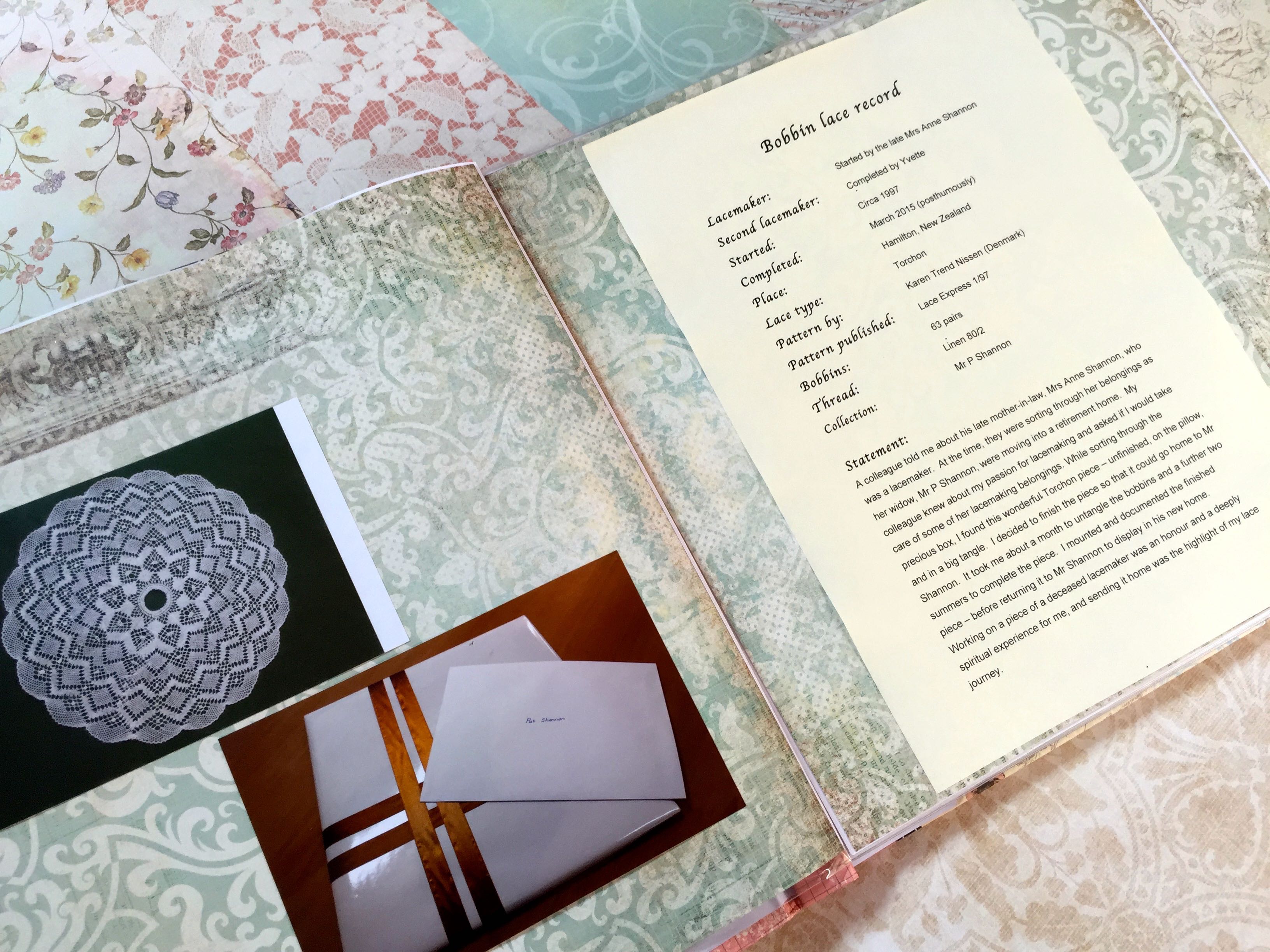 Ways to document lacemaking – Letslace