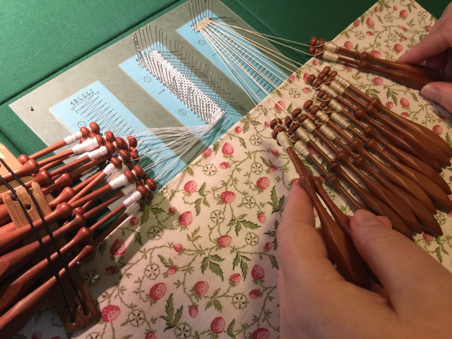 Quick guide to resizing a lace pattern for different thread sizes ...