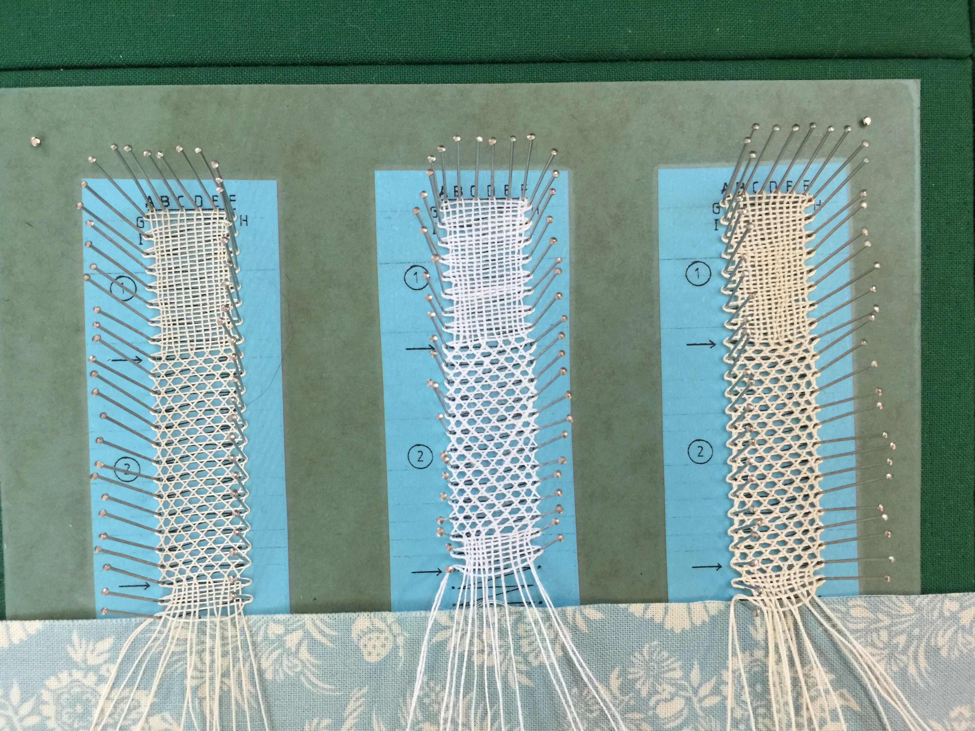 Quick guide to resizing a lace pattern for different thread sizes ...